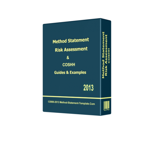 Method Statement, Risk Assessment and COSHH Pack